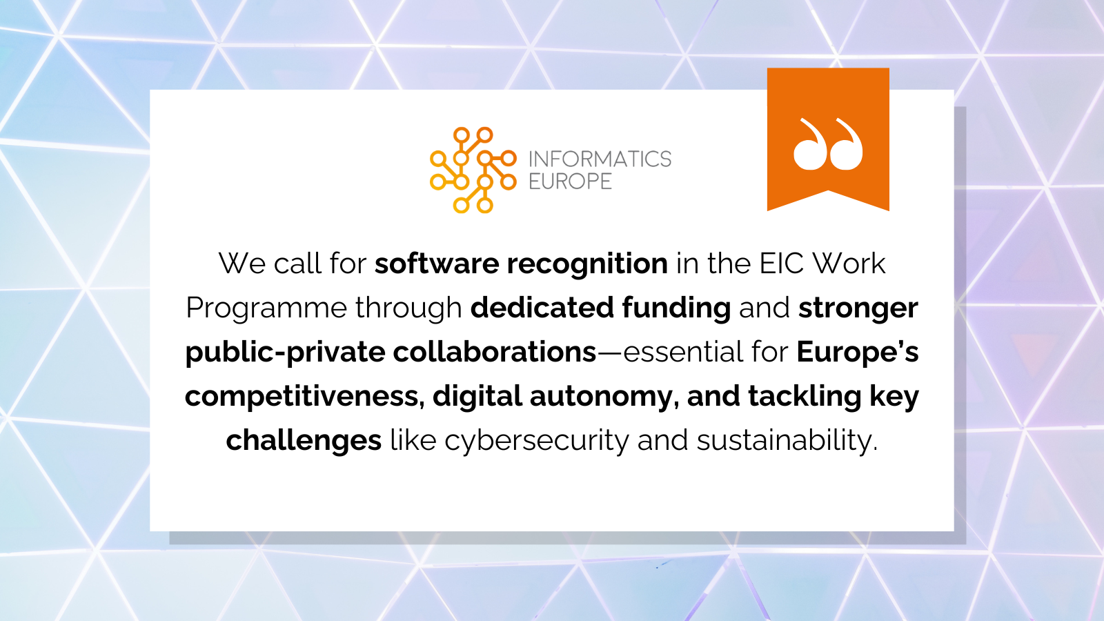 Informatics Europe calls for more Software Engineering projects | SEAN